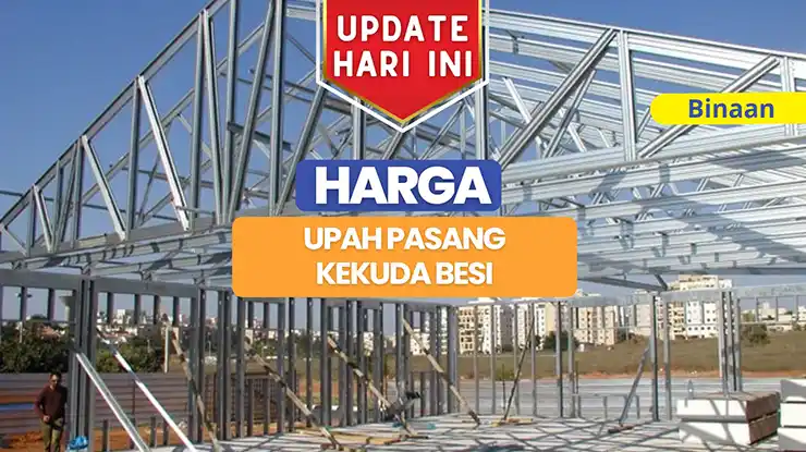 Harga Upah Pasang Kekuda Besi Terkini 2025