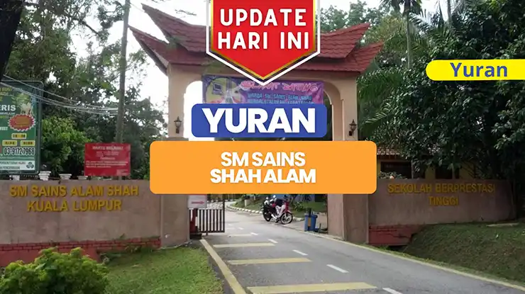 Yuran SM Sains Shah Alam dan Syarat Kemasukan 2025