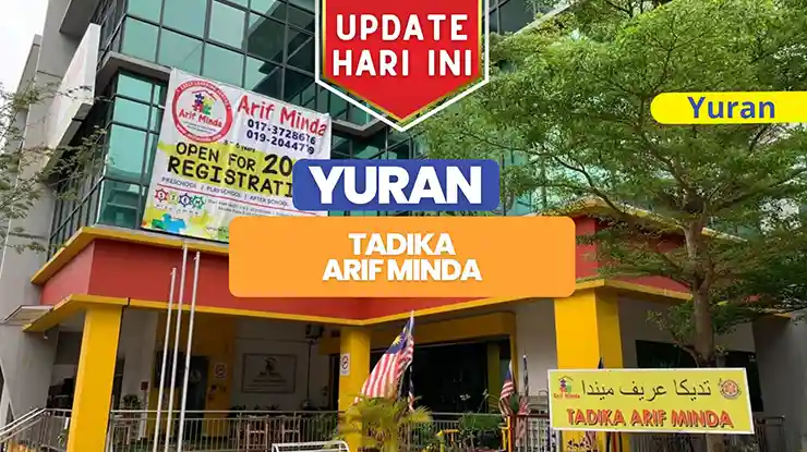 Yuran Tadika Arif Minda 2025: Program dan Syarat Kemasukan