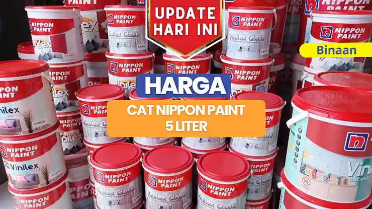 Harga Cat Nippon Paint 5 Liter Terkini di Malaysia 2026